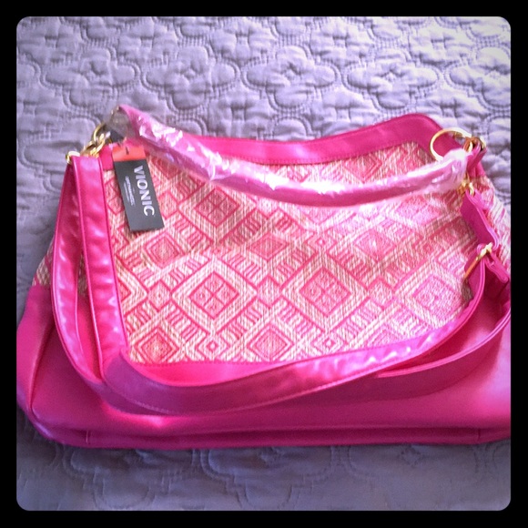 Vionic | Bags | New Pretty Pink Computer Bag | Poshmark